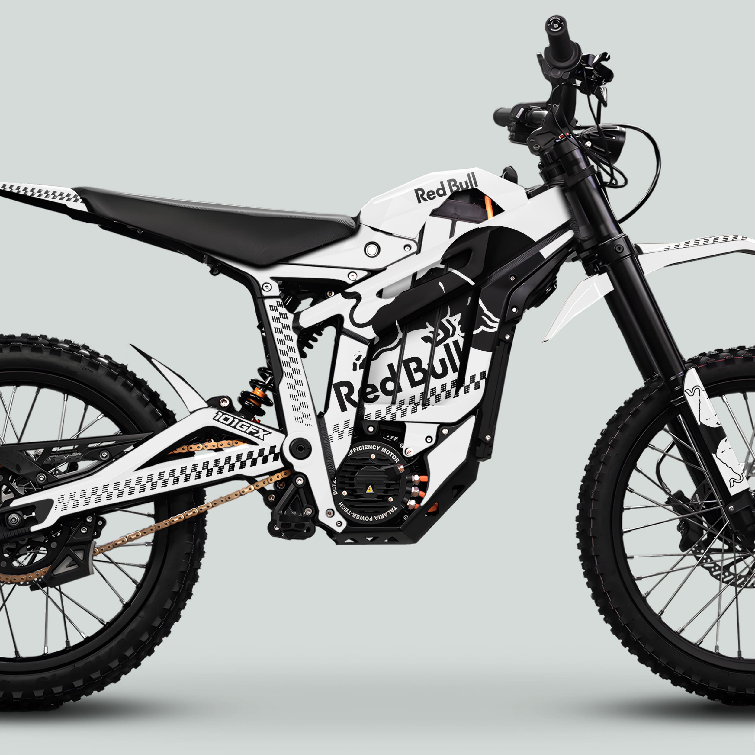 Talaria MX5 PRO White Black Graphics Kit – 101GFX