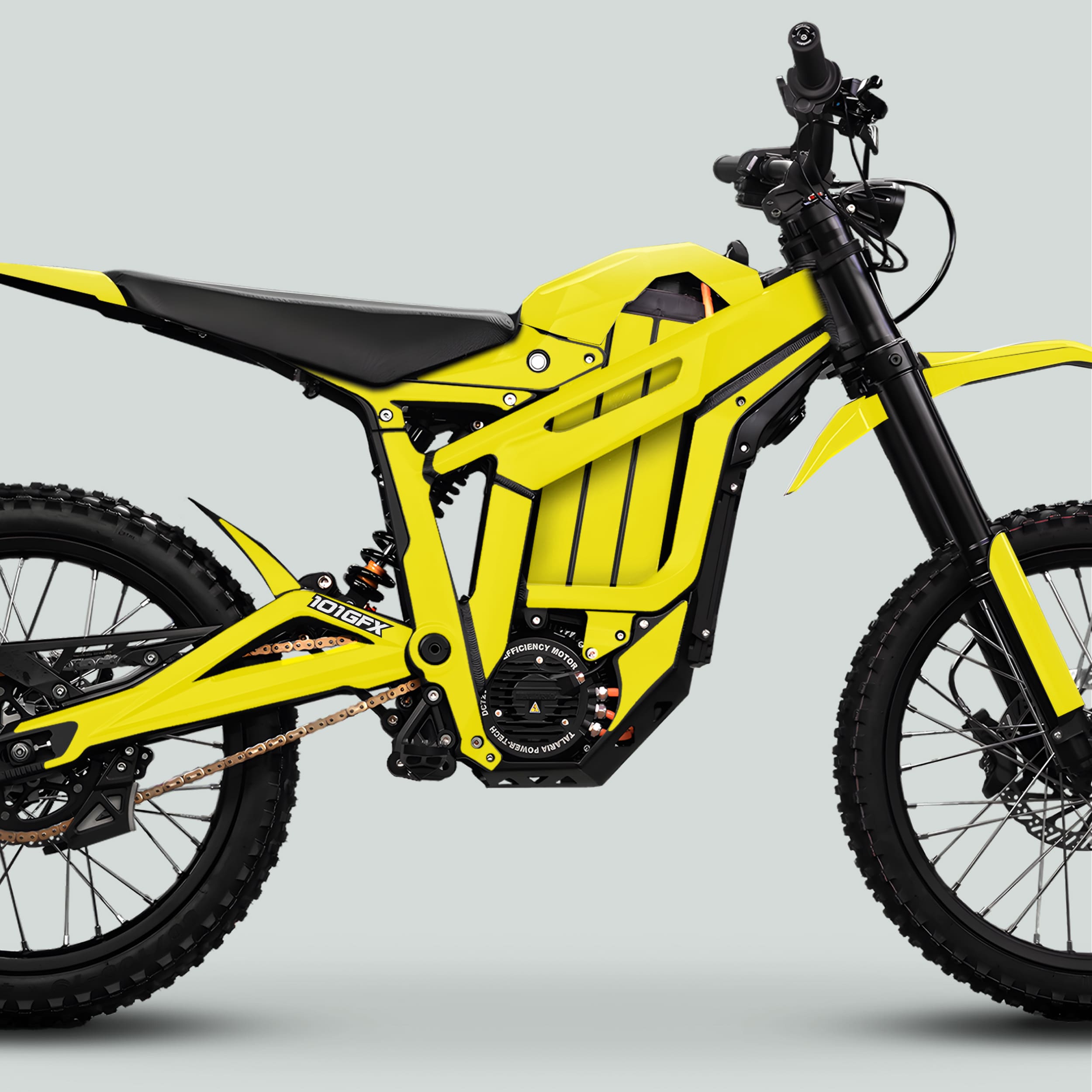 Talaria Sting MX5 PRO Yellow Graphics Kit Decals – 101GFX
