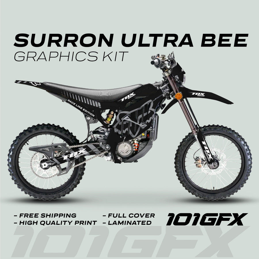 Surron Ultra Bee Graphics Kit FOX RACE LINE – 101GFX