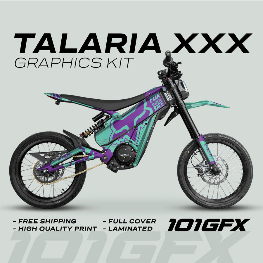 Talaria XXX Graphics Kit - Custom Decals for Your E-Bike – 101GFX eBike ...