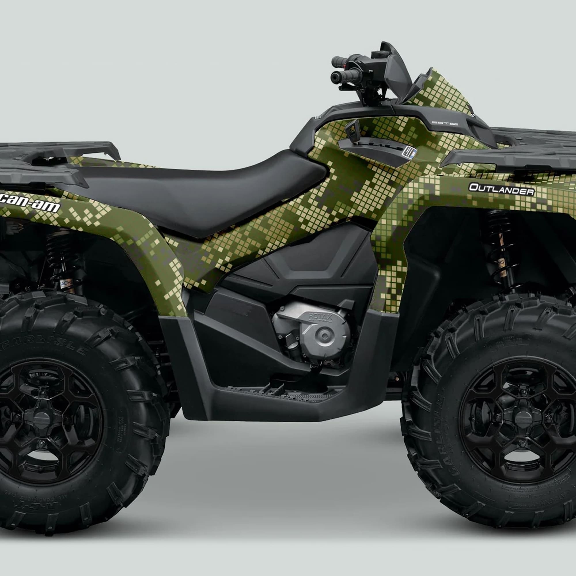Can-Am Outlander Digital Camo Earth Graphics Kit – 101GFX