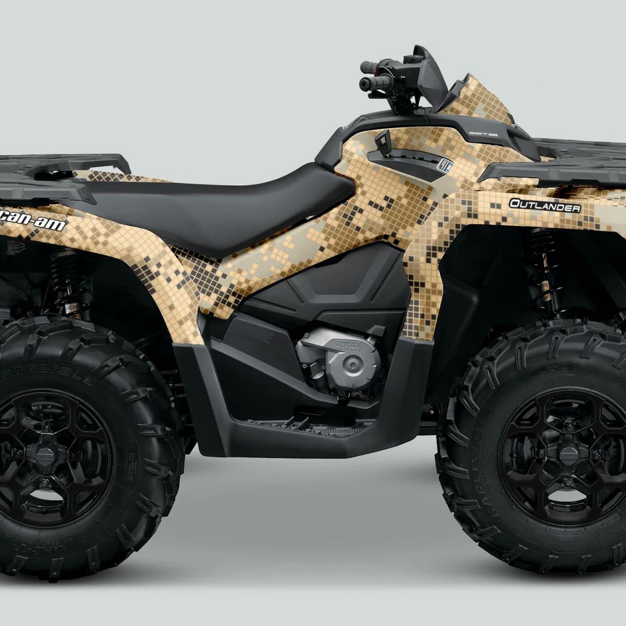 Can-Am OUTLANDER Graphics kit DIGITAL CAMO Sand – 101GFX eBike Graphics