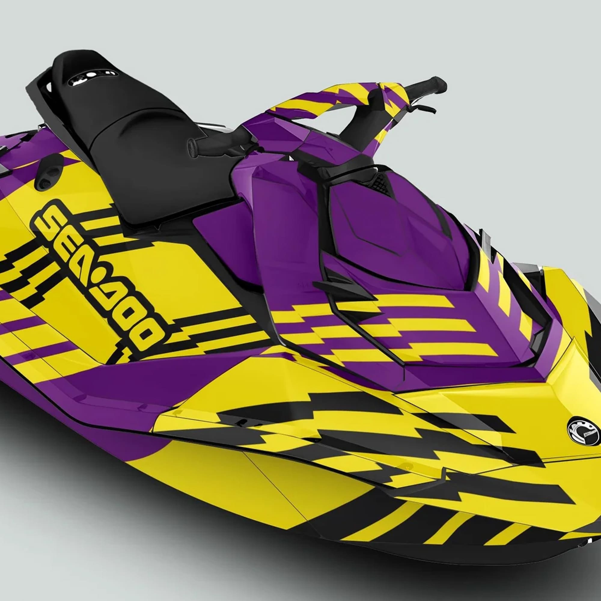 Sea Doo Spark Graphics Kit Purple Yellow – 101GFX