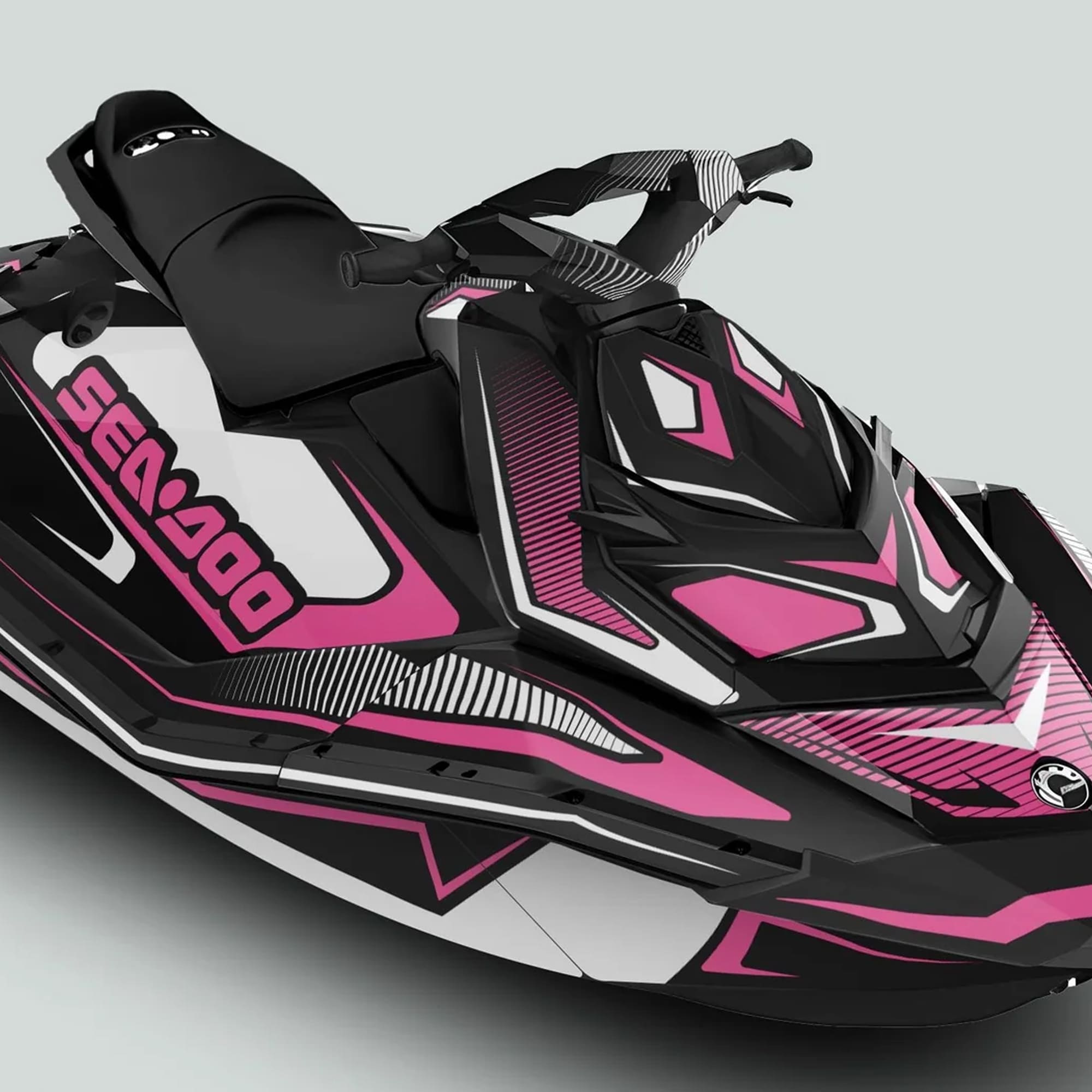 Sea Doo Spark Graphics Kit White Pink – 101GFX